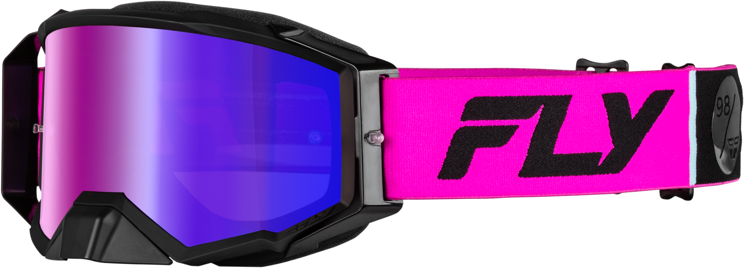 Fly Racing Zone Pro MX ATV Off-Road Riding Goggle (Pink/Black) – Pro ...
