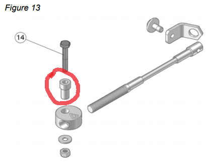 Camso Replacement Step Spacer (1050-00-0200)